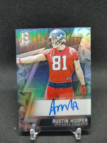 Austin Hooper 2016 Panini Spectra Auto RC /199 Atlanta Falcons Browns ...