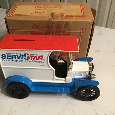 ERTL Ford Model T Hardware Lumber Store Truck Die Cast Metal Servistar ...