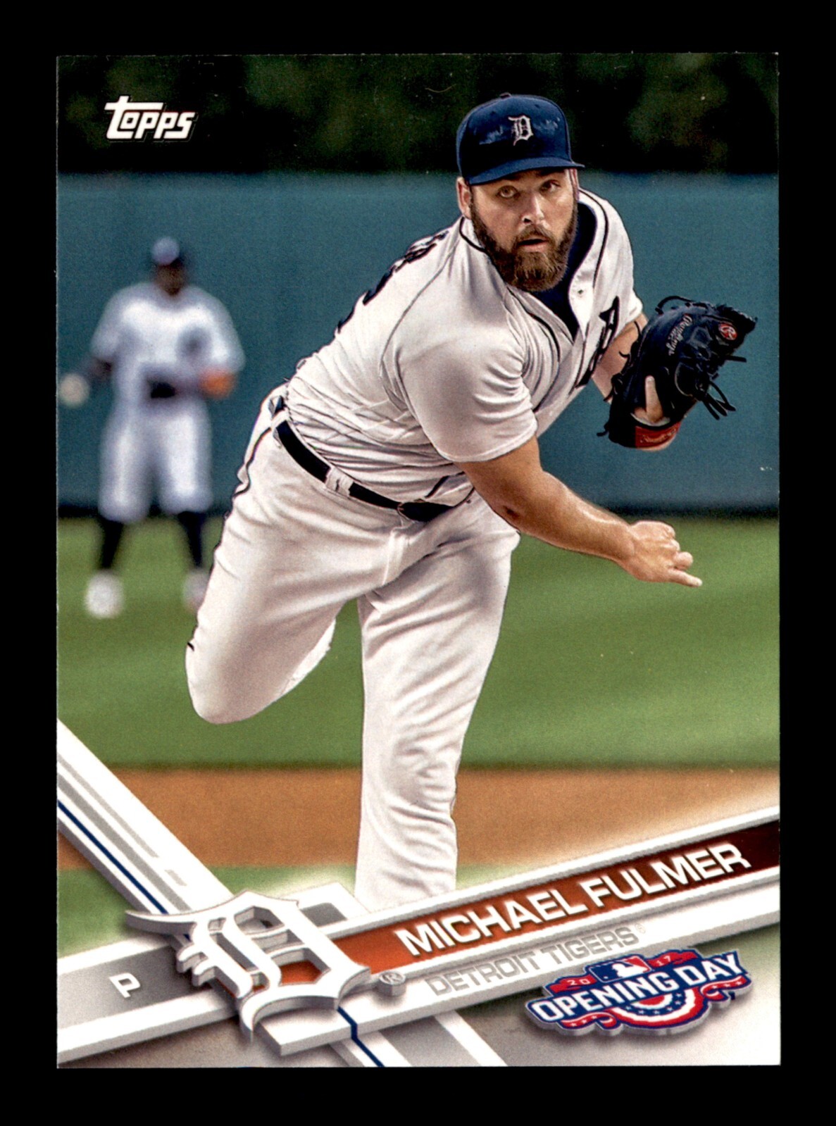 2017 Topps Opening Day #93 Michael Fulmer Detroit Tigers Baseball Card ...