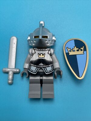 Lego Castle Fantasy Era Crown Knight Beastplate Minifigure 7009 7094 ...
