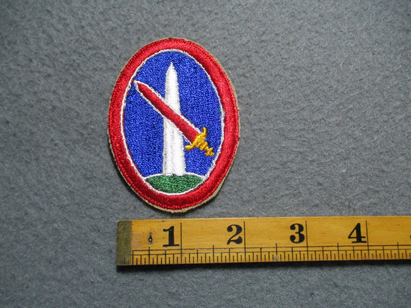 MILITARY DISTRICT OF WASHINGTON PATCH SHOULDER COLORED SEW ON L8. | eBay