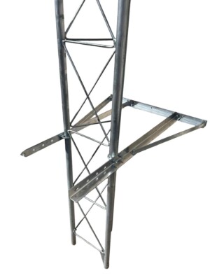 Antenna Tower Mount Wall Or Eve Standoff ROHN 25 Adjustable ROHN 55 ...