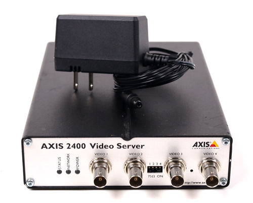 AXIS Video Server 2400 - Video server - 4 ports o610 | eBay