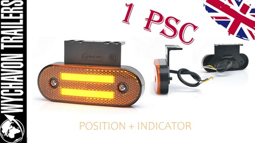 Trucks HGV Side marker light with direction indicator 12/24V Marker ...