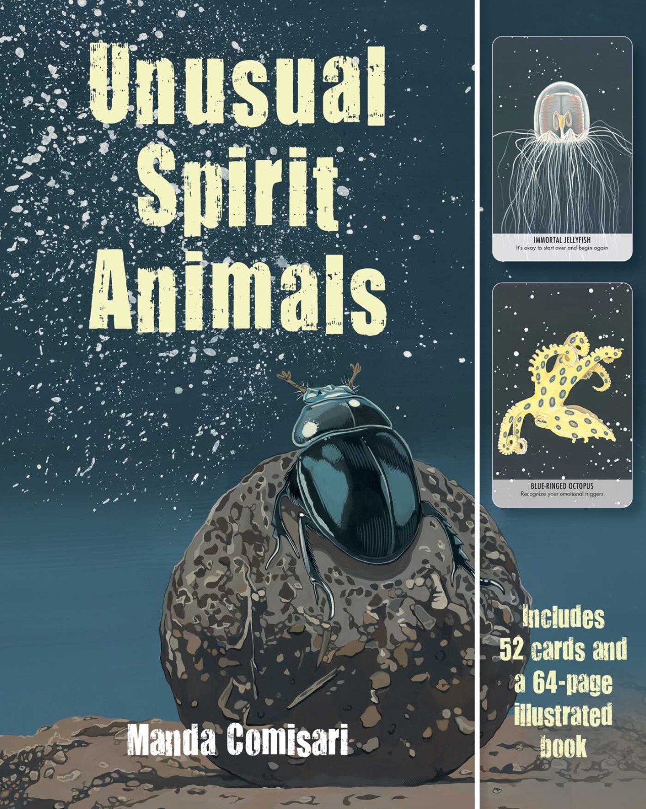 UNUSUAL ANIMAL MESSAGES ORACLE CARDS DECK & BOOK CICO BOOKS MANDA ...
