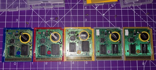 Gameboy cartridge battery replacement service gb gbc games nintendo ...