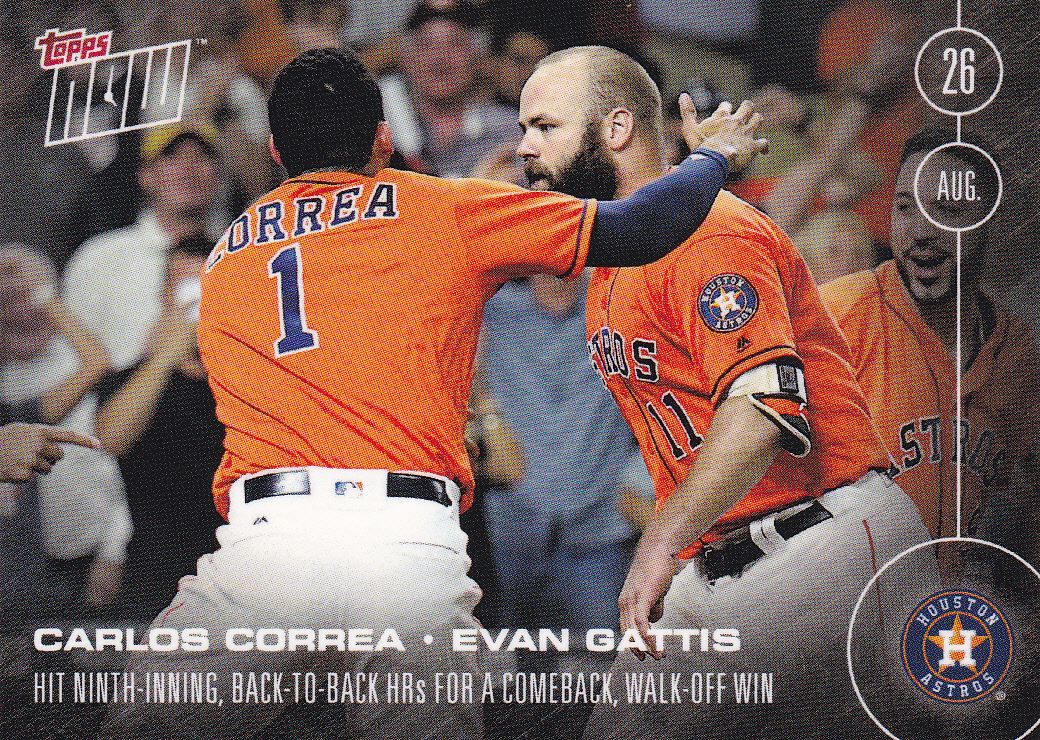 2016 Topps Now - #397 Carlos Correa, Evan Gattis for sale online | eBay