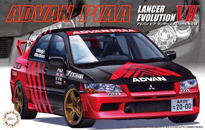 Fujimi Inch Up Series No.307 ADVAN PIAA Lancer Evolution VII 1/24 ...