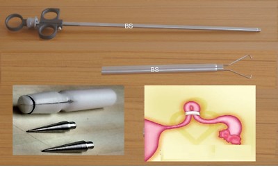 LAPAROSCOPY TUBAL LIGATION RING APPLICATOR SET 1 and Tubal Rings 25 ...