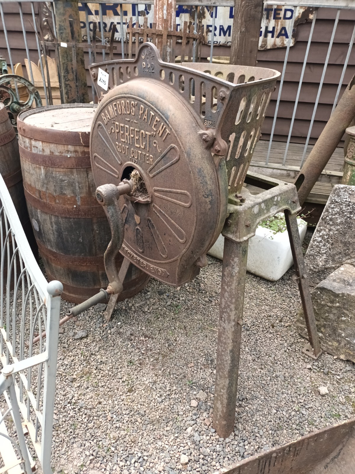 Antique Reclaimed Bamfords' Patent "Perfect" Root Cutter | eBay UK