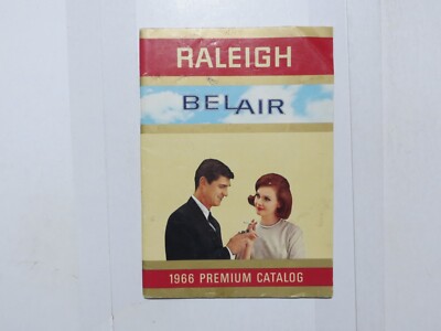 Vntg Early Tobacco Pc. 1966 Raleigh Belair Cigarettes Catalog Booklet ...