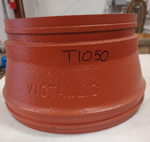 VICTAULIC Figure 50 Double Grooved Ends 10 x 8 Concentric Reducer Pipe ...