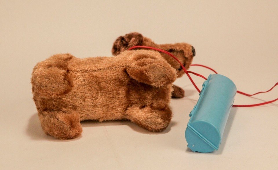 Vintage Battery Operated Remote Control Toy Dog | eBay