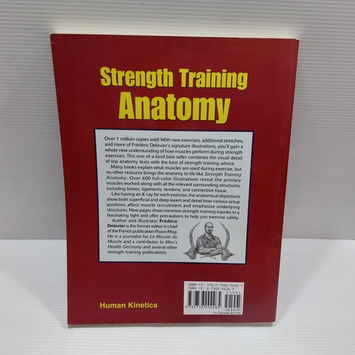 Strength Training Anatomy Frederic Delavier Third Editon Paperback | eBay