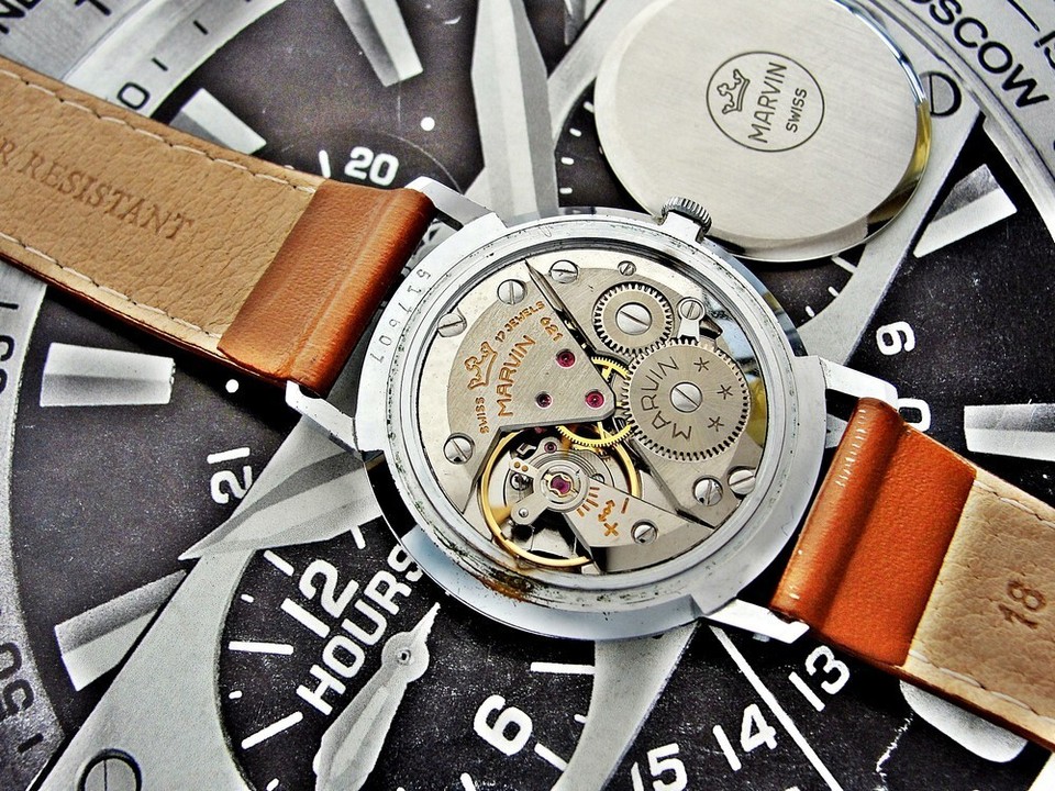 Beautiful very rare mechanical Marvin watch from the 1960s. | eBay