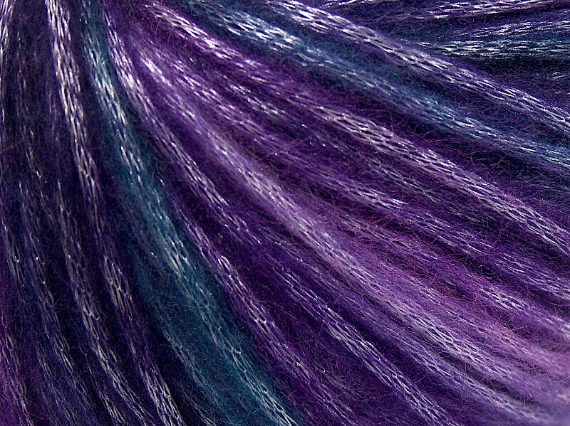 Ice Yarns Picasso Yarn- Purple Shades Turquoise- FREE US SHIPPING 64623 ...
