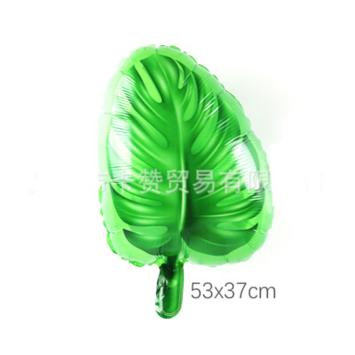 Fern Leaf Palm Leaves Tropical Foliage Helium Balloon Hawaiian ...