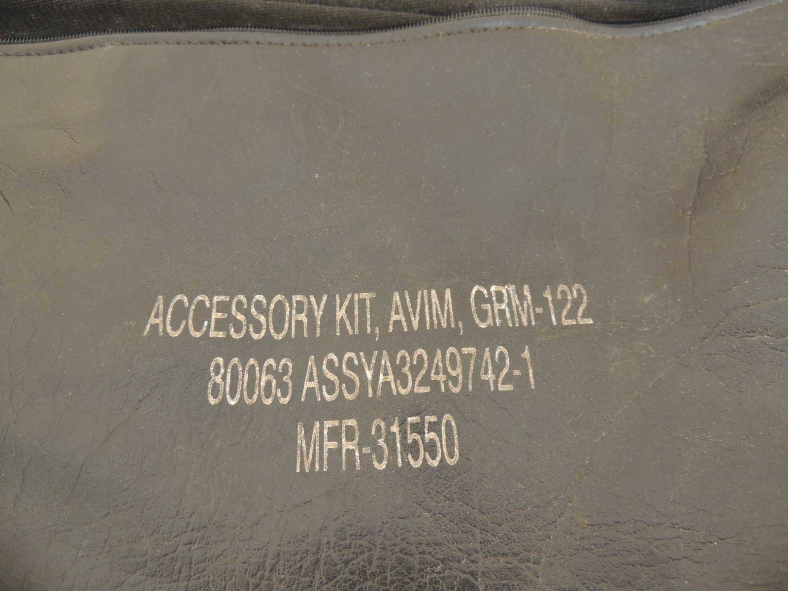 Accessory Kit, AVIM, GRM-122 Bag For The AN/GRM-122 Radio Test System ...