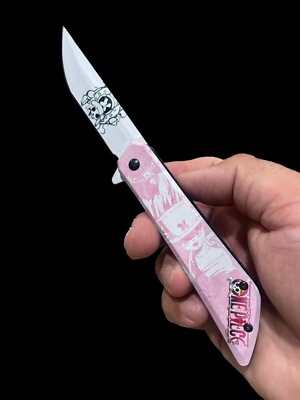 Anime themed Spring Assisted Pocket Knife - Collectible Anime Design ...