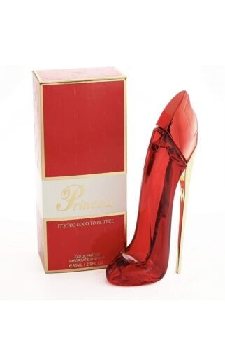 EBC Princess High Heel Shoes RED Eau de Perfume for Women, 85 ml / 2.9 ...