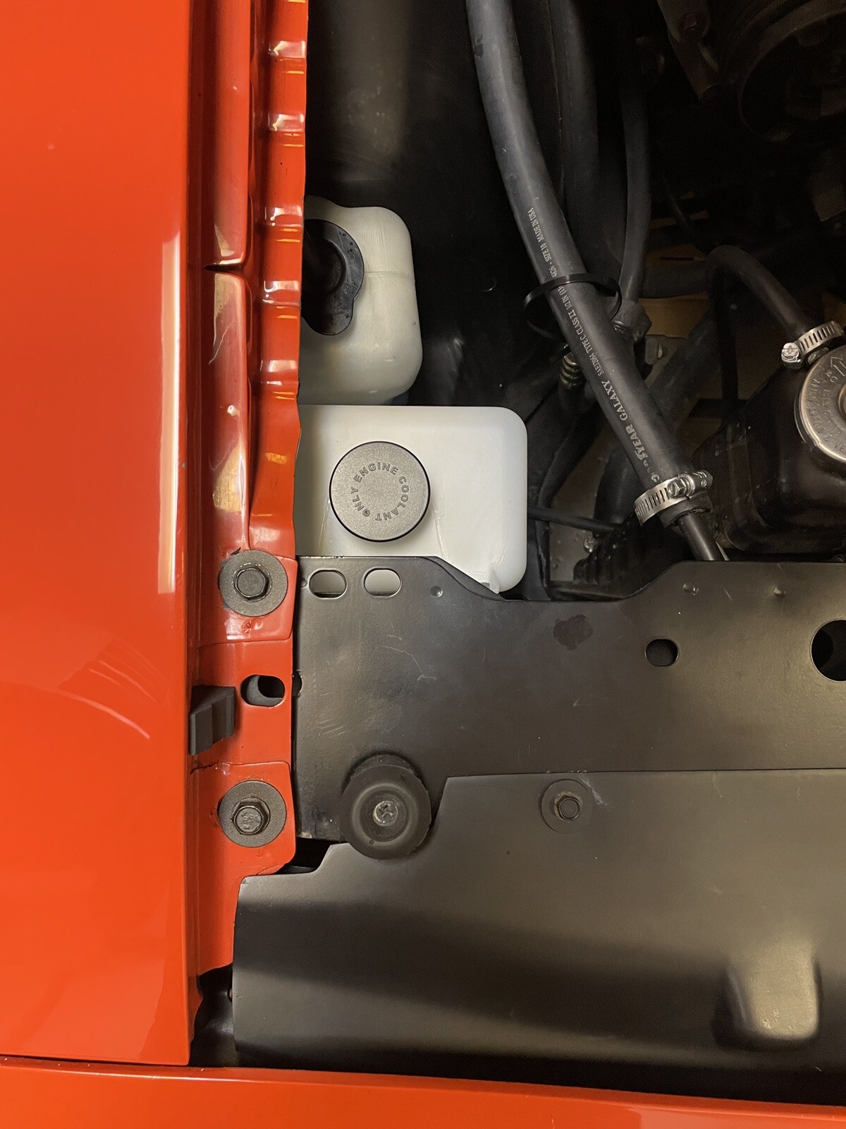 1968 1969 1970 GTO Coolant Overflow Tank & Custom Mounting Bracket For ...