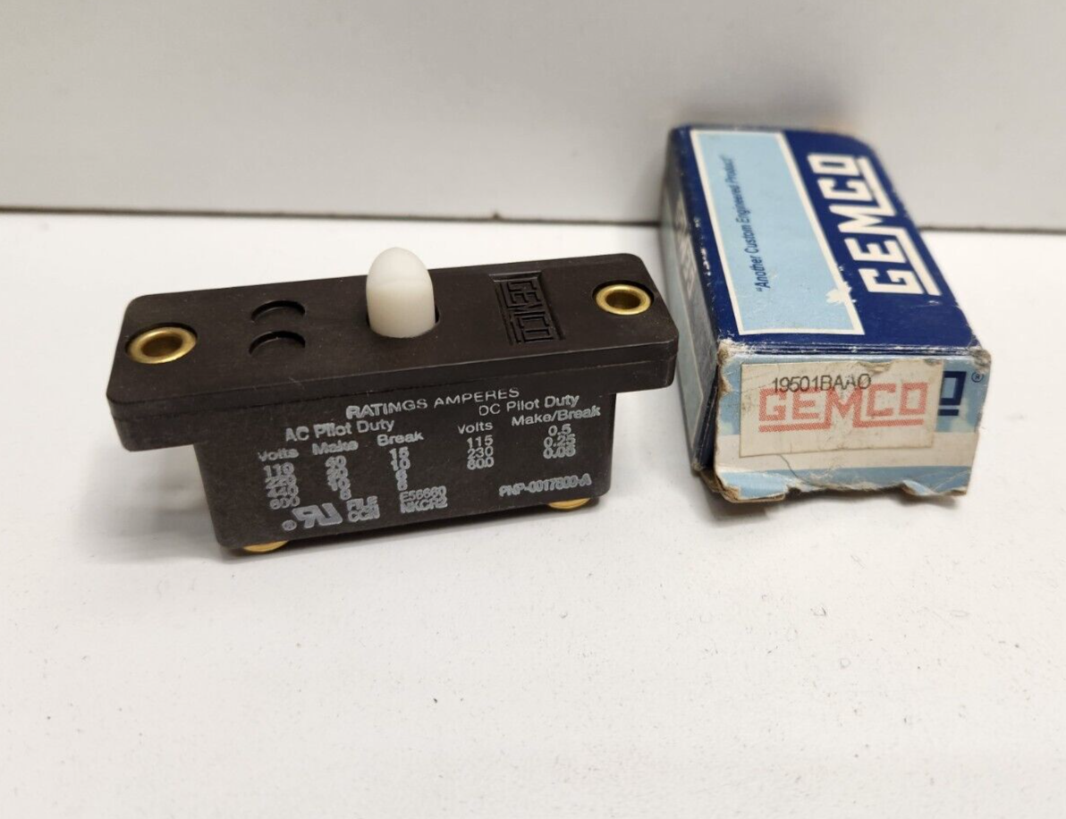 Gemco 19501BAAO Limit Switch 777 - for sale online | eBay