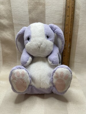 Hallmark Purple Bunny Rabbit Plush Stuffed Animal Lovey Toy Pellets HTF ...