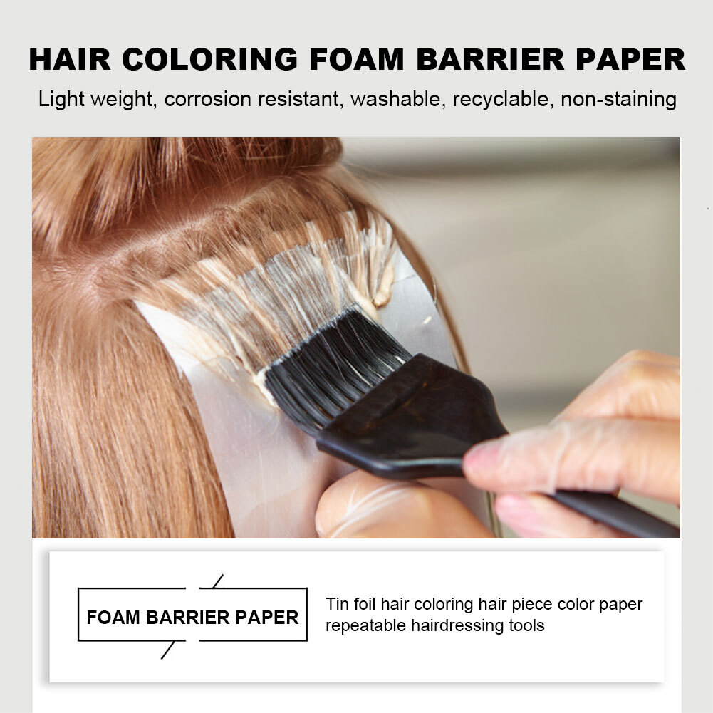 Reusable Dye Paper Highlight Separating Sheet Barber Tissue ...