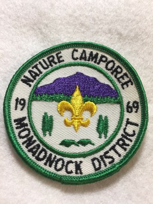 (56) Boy Scouts - 1969 Monadnock District - Nature Camporee patch | eBay