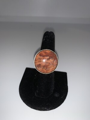 Red Quartz Ring Size 7 950 Silver Jewelry Red Quartz Genuine Gemstone ...