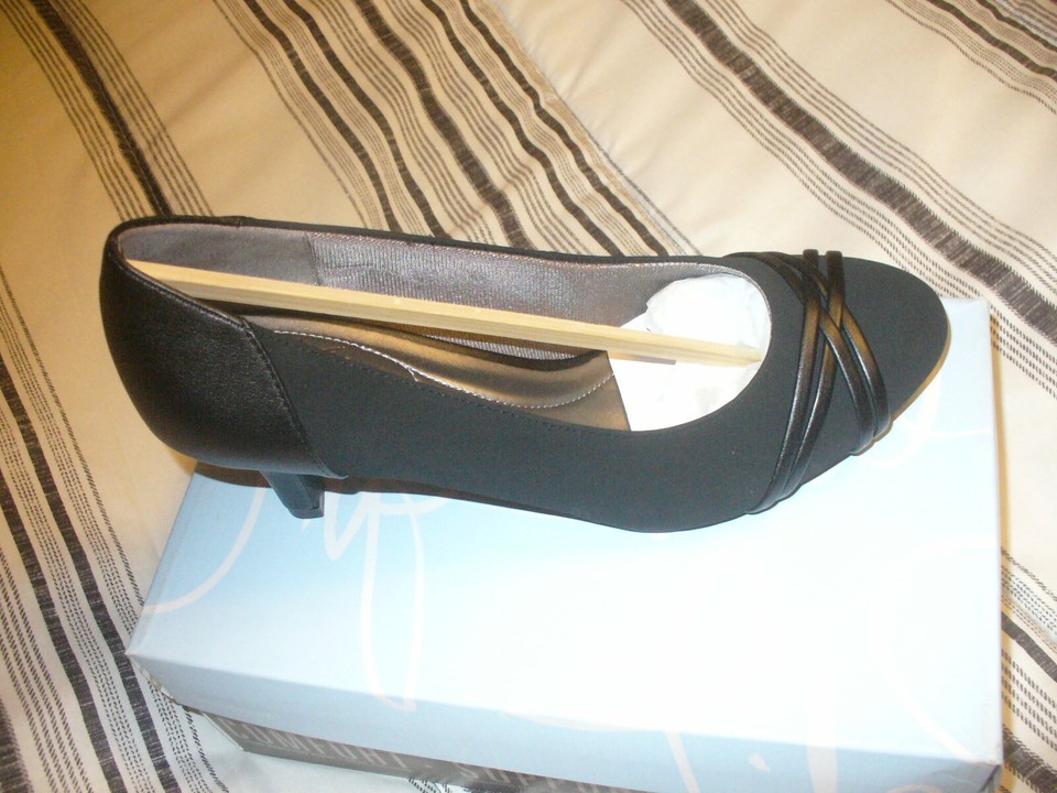 Women's Lifestride Pascal Slip On Heeled Pumps, Black,Choice Sz Comfort ...