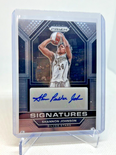 2023 Panini Prizm WNBA Basketball Signatures SHANNON JOHNSON Auto #SG ...