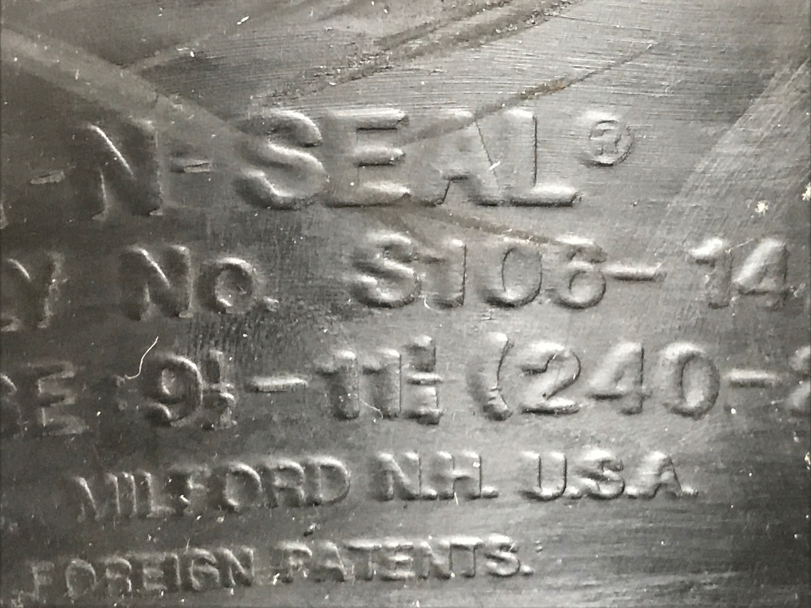 KOR-N-SEAL MANHOLE BOOT S106-14A, fits 9.5”-11.25” OD Pipe, Core 14” | eBay