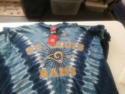NFL Apparel St. Louis Rams V-Style Tie Dye Shirt XXL | eBay