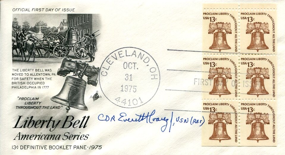 Commander Everett Alvarez Jr Vietnam War US USN Navy POW Signed ...