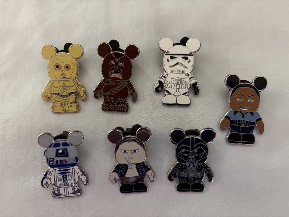 Star Wars Disney Pins Lot of 23. All authentic; some rare! Rebel Spy ...