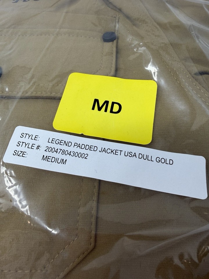 Snap-on Legend Padded Jacket - Medium, Dull Gold 105th Anniversary USA Flag 2025 | eBay