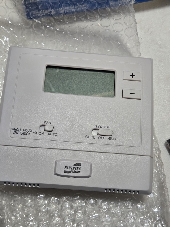 Pro1 Single Stage 1H/1C Heat Cool HVAC Thermostat White NIB T601-2 | eBay