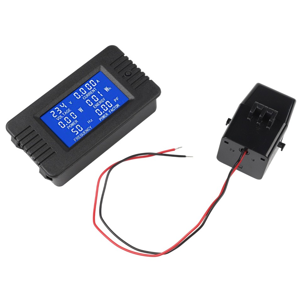 Digital Power Energy Meter PZEM022 with Backlight Function for Easy ...