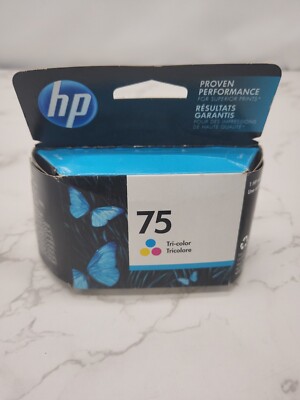 Genuine HP75 Tri Color Ink Cartridge CB337WN New Sealed 882780957329| eBay