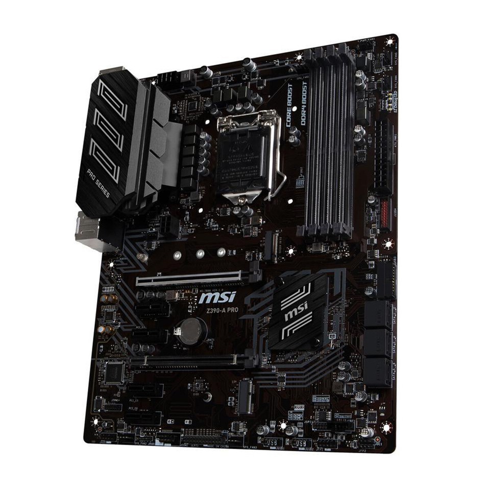 MSI Z390-A PRO LGA 1151 DDR4 300 Series Intel Z390 SATA 6Gb/s ATX ...