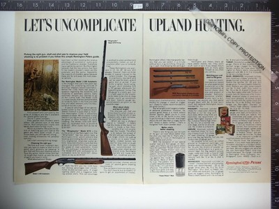 2 page 1969 Remington shotgun model 1100 Automatic 870 Wingmaster ...