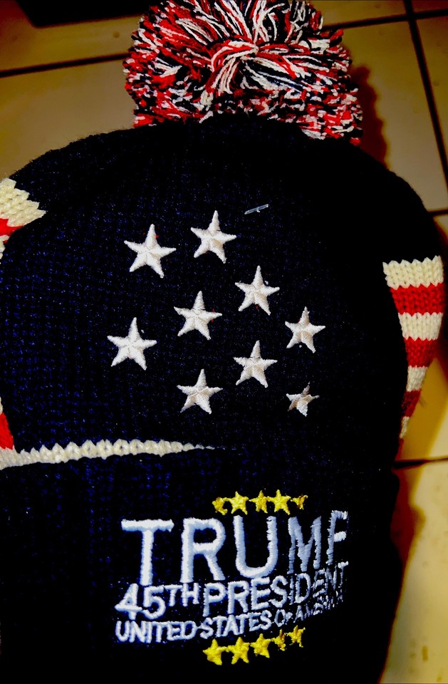 MAGA Donald Trump 45th President Winter Beanie Hat - NEW | eBay