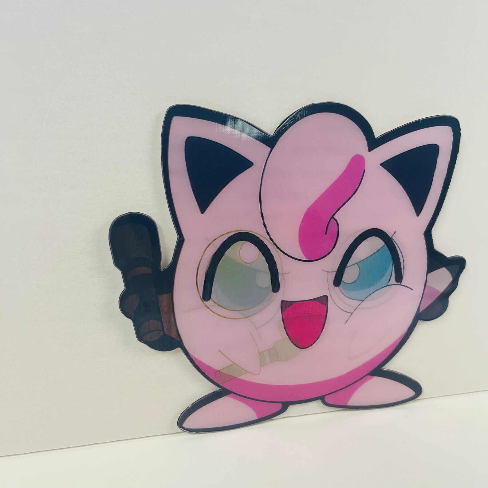 Pokemon Jigglypuff 3D Lenticular Motion Sticker Car Decal Peeker | eBay
