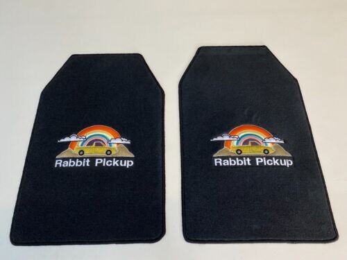 For VW Golf 1980-83 Caddy Rabbit MK1 Pickup Custom Floor Mats Carpet ...