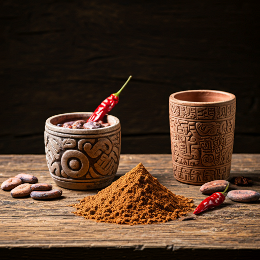 Mayan Chocolate Drink - Mexican Spiced Ground Hot Chocolate - Aztec ...