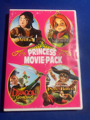 Princess Movie 4-Pack (DVD) Widescreen ..……........BRAND NEW & SEALED ...