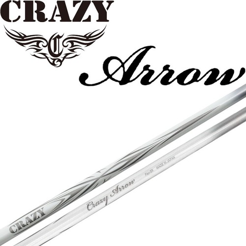 Crazy Golf Japan Crazy Arrow Lightweight Shaft for Driver White Silver ...