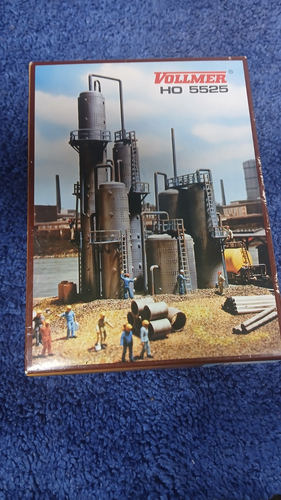 Vollmer 5525 HO Oil Refinery Building Kit | eBay