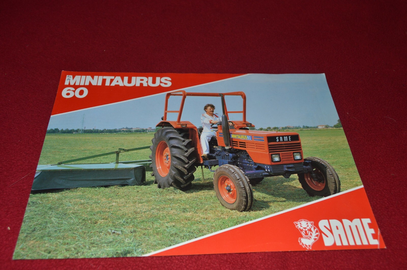 Same Minitaurus 60 Tractor Dealer's Brochure YABE18 | eBay